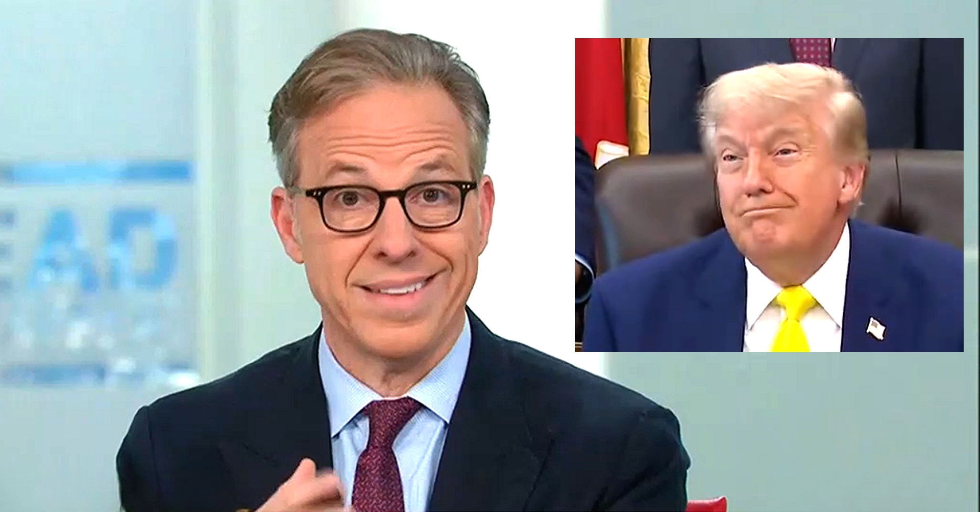 Jake Tapper Warns Viewers Over Trump 'Nipple' Abuse Claim