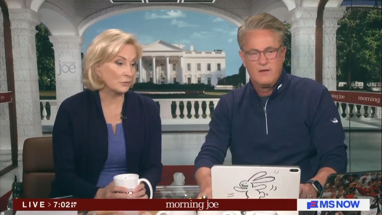 Joe Scarborough Reacts Live to Trump's Morning Joe Broadside