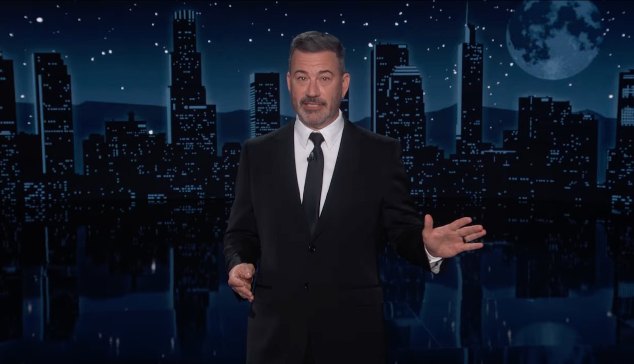 Jimmy Kimmel Rips CBS 'Trump Suck-Ups' Over Scott Pelley