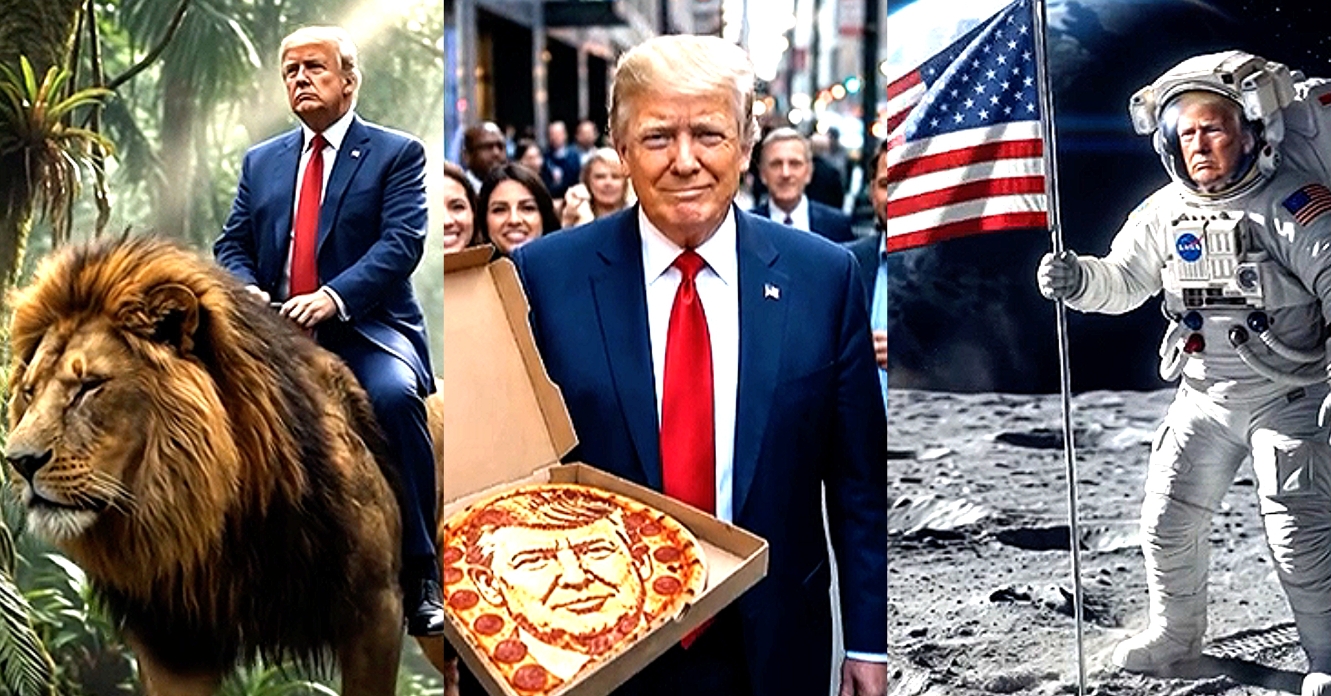 Trump Drops Bonkers AI Slop Bop With Insane Visuals