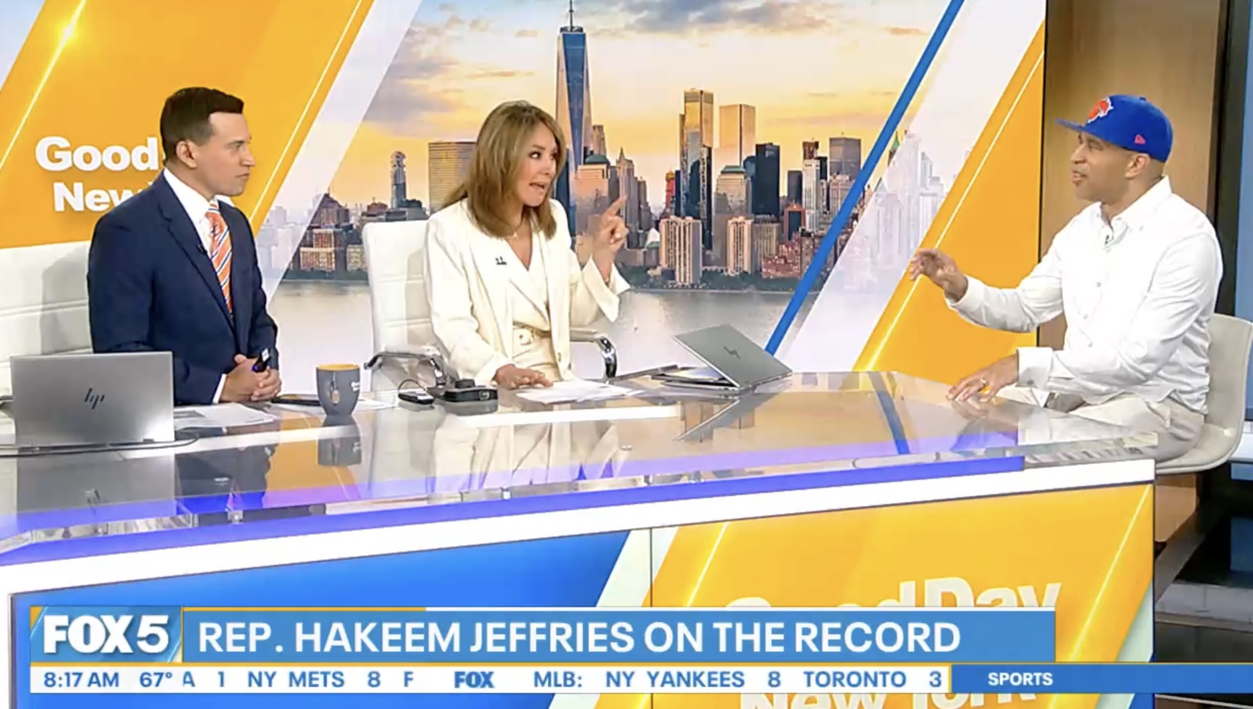 Hakeem Jeffries And NY News Anchor Throw Down Over Prices
